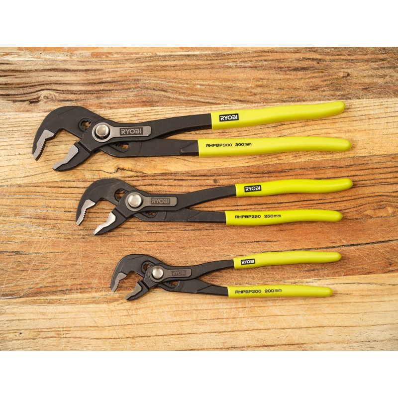 Ryobi Adjustable pliers RHPBP300 300mm Cr-V fixation with button 0.58kg ...